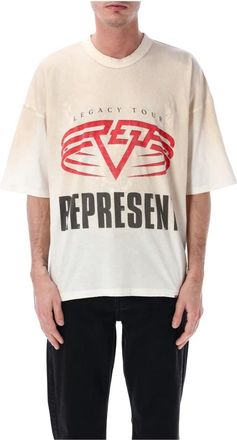 Represent Represent, Homme, Tops, Beige, Taille: L T-shirt R&eacute;versible Living Legacy Tour