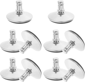 IFUNDOM 10 St&uuml;ck 50mm Glockengleiter f&uuml;r B&uuml;rost&uuml;hle Ersatz Fu&szlig;polster aus Stabilem Material rutschfest Bodenschonend f&uuml;r Hartholz Fliesen und Laminat Einfache