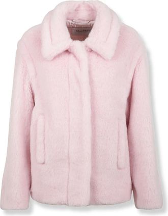 Max Mara Femme, Vestes, Rose, Taille: 36 FR Fuggito Jacket
