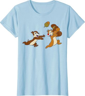 Disney Chip N Dale Acorn Chase T-Shirt