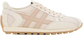 Hogan Low-Top Sneaker - Textured White Sneakers With Elevated Sole - Gr. 41 (EU) - in Beige - f&uuml;r Damen