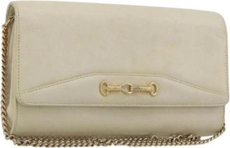 Celine Sac bandouli&egrave;re vintage Pre-owned - Femme - Pre-owned - Beige - Taille: ONE Size