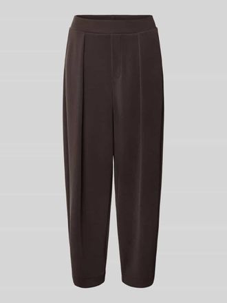 Rich & Royal Sweatpants aus Modal-Mix mit Bundfalten