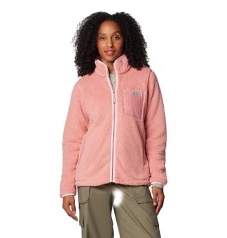 Columbia Damen West Bend Full Zip II, Rosa Agave, XL