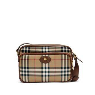Burberry Check Pocket Crossbody Bag