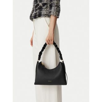 Coccinelle Handtasche Coccinelle M50 Boheme Grana Double E1 M50 13 03 01 Schwarz