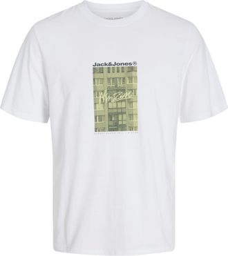 Jack & Jones JACK&JONES JCOALPHA Print Tee SS Crew Neck FST