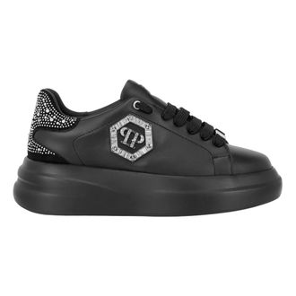 Philipp Plein Femme, Chaussures, Noir, Taille: 41 EU Megastar Strass Baskets