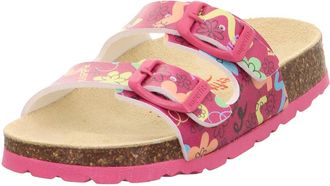 Superfit M&auml;dchen Fussbettpantoffel Nicht Zutreffend, Pink Mehrfarbig 5520, 24 EU Weit