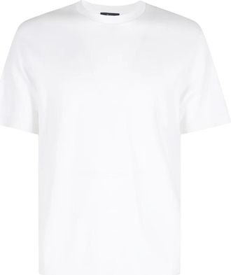 Herno Homme, Tops, Blanc, Taille: 2XL T-shirt &agrave; col rond