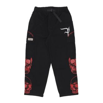 Phobia Archive Triple Skull Print Cargo Pants - - Trousers - Herren - Schwarzk - M