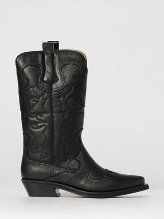 Ganni Bottes Femme couleur Noir