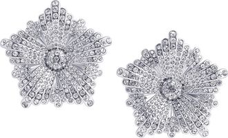 Classyandfabulous Jewelry Ohrringe Peony Crystal
