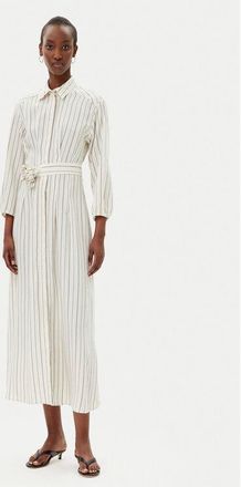 Marella Hemdkleid Denis 2513221111200 Weiß Regular Fit