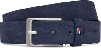 Tommy Hilfiger G&uuml;rtel Layton 3.5 Nubuck AM0AM15047 Dunkelblau