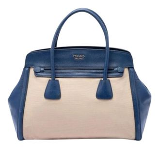 Prada Pre-owned Satchel - - Pre-owned - Damen - Blau - ONE SIZE