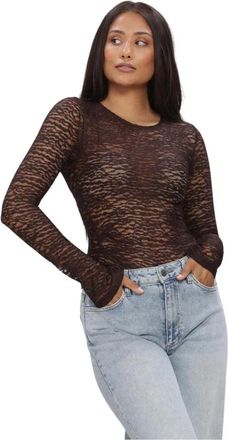 Modstr&ouml;m Dianamd Top - - Tops - Damen - Braun - S