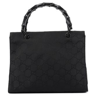Gucci Pre-owned Canvas Handtaschen - - Pre-owned - Damen - Schwarzk - ONE SIZE