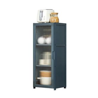 Generic Schmaler Aufbewahrungswagen, Schmaler L&uuml;ckenwagen, Organizer-Schrank Mit Transparenter Schrankt&uuml;r, for W&auml;sche, Enge Orte, Badezimmer, Kleine Ecke(Colo