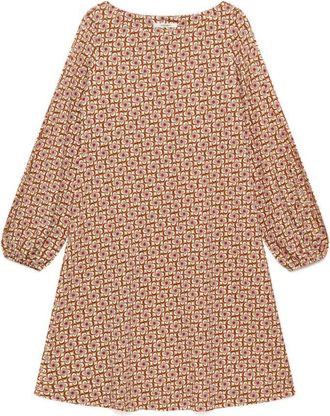 Maliparmi Maliparmi, Femme, Robes, Brun, Taille: 42 FR Mini Robe Moulin&eacute;