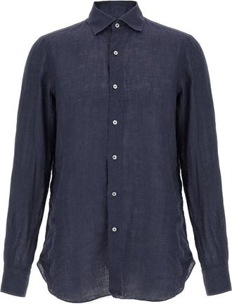 Finamore Herren, Shirts, Blau, 3XLGr&ouml;&szlig;e
