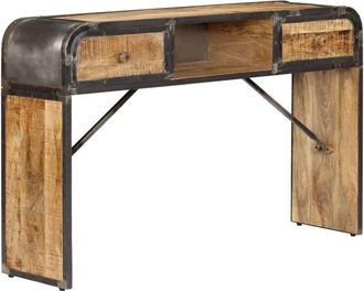 vidaXL Buffet 120x30x75 cm bois de manguier massif Vidaxl