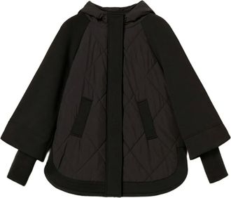Twin-Set doudoune à capuche - Noir