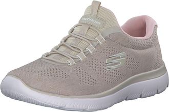 Skechers Summits Fun Flare Damen Sneaker, Taupe Pink Tppk, 39 EU