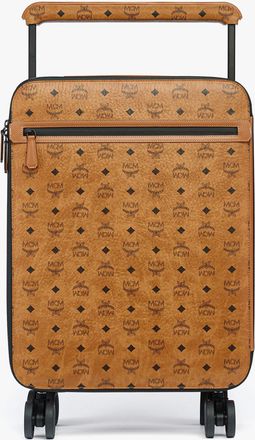MCM Ottomar Handgep&auml;ck-Trolley in Visetos COGNAC VISETOS