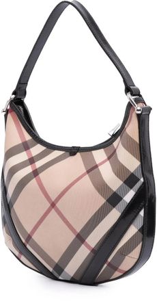 Burberry Hobo Bags - Supernova Check Coated Canvas Larkin Hobo - Gr. unisize - in Braun - f&uuml;r Damen