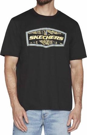 Skechers Latitude Tee, T-Shirt Homme, Black