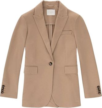 Circolo 1901 Femme, Vestes, Beige, Taille: 40 FR Veste L&eacute;g&egrave;re en Molleton