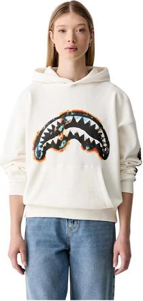 Sprayground Oxidized Shark Hoodie - - Sweatshirts & Hoodies - unisex - Beige - L
