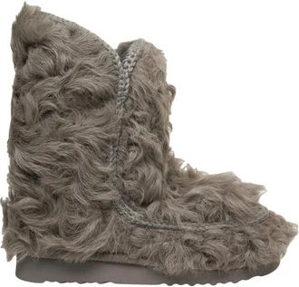 Mou Stiefel - Eskimo 24 Checkiang Boots - Gr. 38 (EU) - in Grau - für Damen