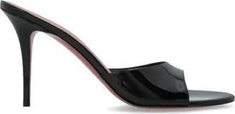 Amina Muaddi Femme, Chaussures, Noir, Taille: 36 EU Elodie Slipper 90