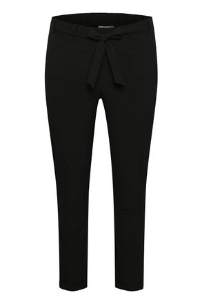 Kaffe Curve Hose KCjia Damen Hose Casual Anzughose Große Größen 54, Black deep 54