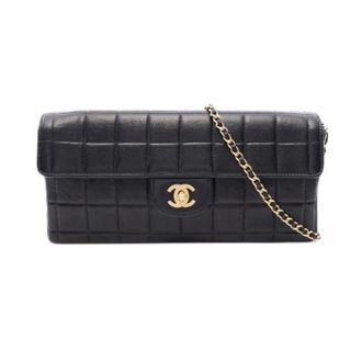Chanel Pre-owned Chocolate Bar Lambskin Shoulder Bag - - Pre-owned - Damen - Schwarzk - ONE SIZE