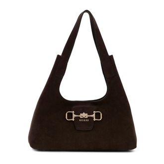 Guess Sunset Small Hobo - Femme - Sacs - Brun - Taille: ONE Size