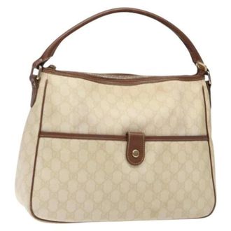 Gucci Pre-owned Cuir sacs-main - Femme - Pre-owned - Blanc - Taille: ONE Size