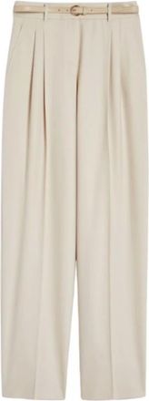 Max Mara Femme, Pantalons, Beige, Taille: 40 FR Array