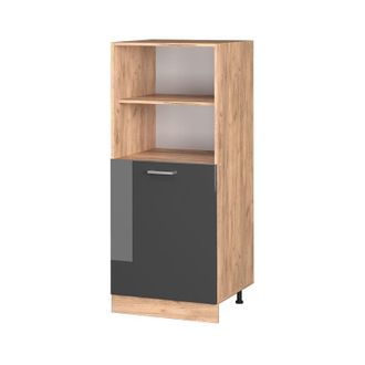 Vicco Meuble pour four R-Line, Anthracite Haute brillance, 60 cm
