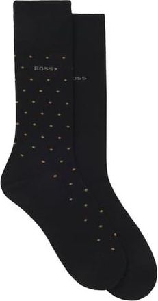 HUGO BOSS Lot de 2 paires de chaussettes mi-hautes