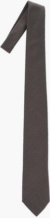 Corneliani Two-Tone Pure Silk Tie size Unica