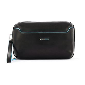 Piquadro Pochette Tasche mit zwei F&auml;chern - - Bags - Herren - Schwarzk - ONE SIZE