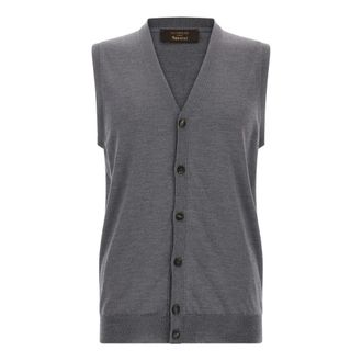 Zanone Flexwool Weste - - Knitwear - Herren - Grau - 4XL