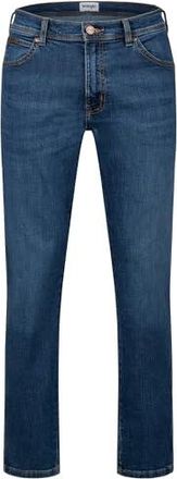 Wrangler Texas Jean stretch pour homme Coupe droite authentique, Hallucinations, 34W x 34L