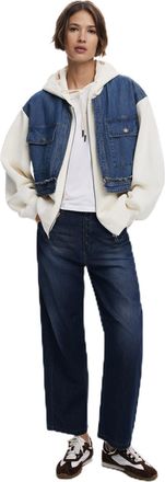 Desigual Sweat_Trucker, 1011 Cream, L