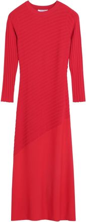 Scalpers Rib Ls Knit Dress