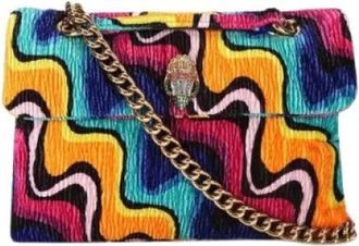 Kurt Geiger Femme, Sacs, Multicolore, Taille: ONE Size Velvet Soft Kensington Bag