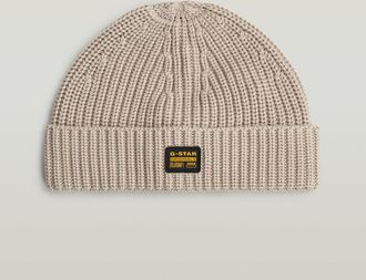 G-Star Originals Fisherman Beanie - Beige - Herren